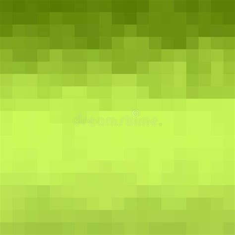 Green And Black Abstract Square Pixel Mosaic Background Eps 10 Stock Illustration Illustration