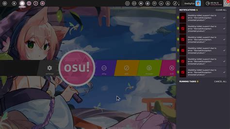 DeviceIOException Unnamed Product Issue Ppy Osu GitHub