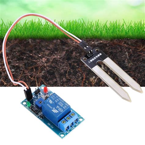 Yohooo Moisture Sensor Relay Nickel Plating Surface Adjustable Soil For Industrial Shopee Malaysia