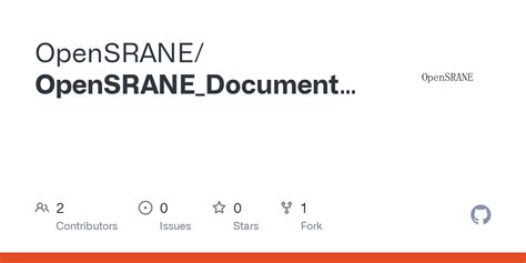 pull requests · opensrane opensrane documentation · github