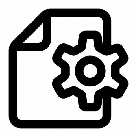 File Folder Setting Document Format Icon Download On Iconfinder