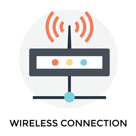 Trendy Wireless Connection 15035321 Vector Art At Vecteezy