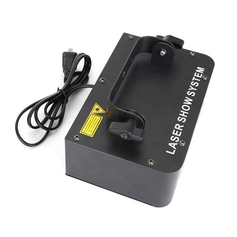 Buy Mw Led Stage Laser Light Dmx Rgb Strobe Scan Projector Dj Disco Party Lamp Online At