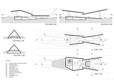 Architecture Project Translucent Glass Façade And Concrete Pathways Create A Reflective Space