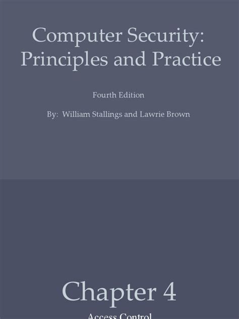 Ch04 Compsec4e Pdf Computer Access Control Computer File