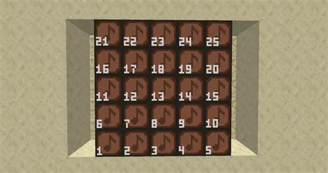 Numbered Nicer Note Blocks Minecraft Texture Pack