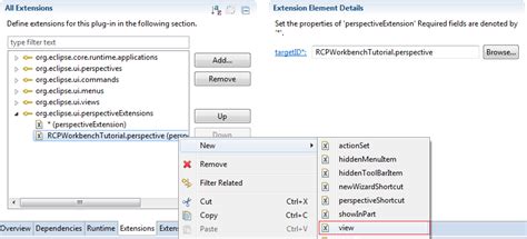 Eclipse Rcp 3 Tutorial For Beginners Workbench Application