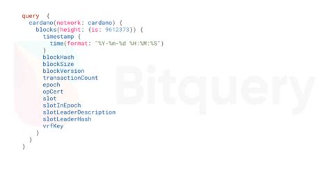 Cardano Blocks Api Block Details Blockchain Data Api