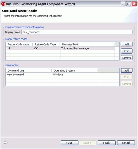 Monitoring A Command Return Code