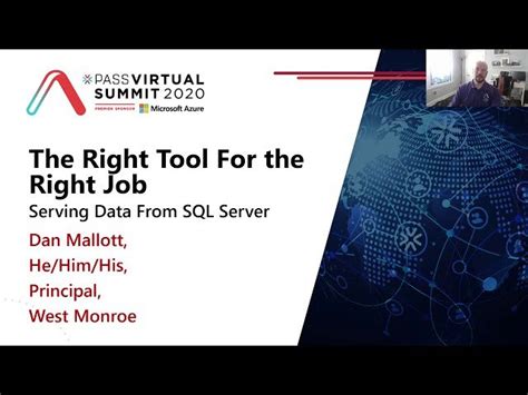 Pass Data Community Summit Talk The Right Tool For The Right Job