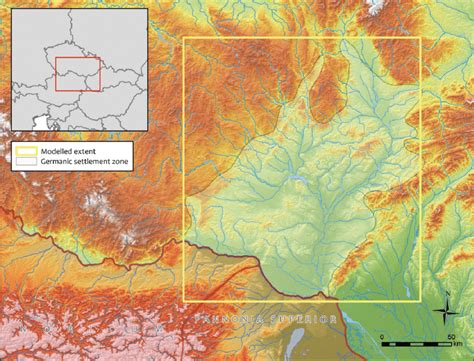 Spatial Delimitation Of The Modelled Extent And Distribution Of The