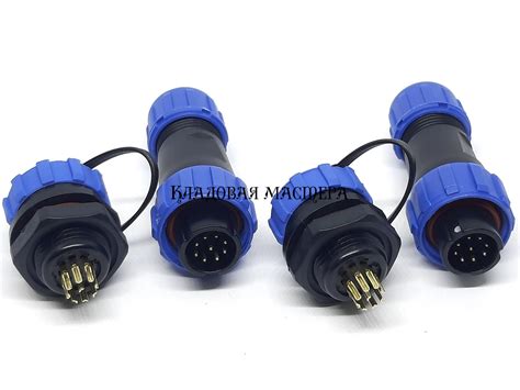 Герметичный разъем SP13-9 Pin, IP-68 комплект купить в Украине