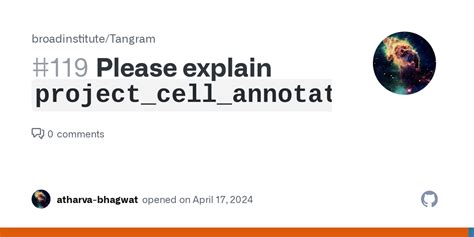 please explain `project cell annotations` · issue 119 · broadinstitute