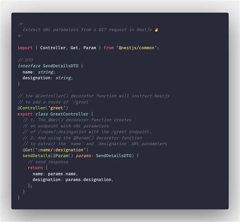 How To Get Or Extract Parameters From A GET Request In Nestjs MELVIN GEORGE