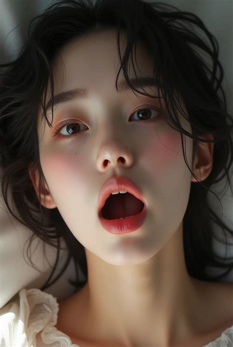 Realistic Korean Ahegao Seaart Ai