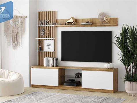 Купить Стенка Бостон НМ 001 дуб крафт золотой белый белый глянец по цене 26040 руб в