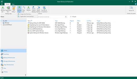 Creating Backup Copy Jobs For Veeam Plug Ins User Guide For Vmware