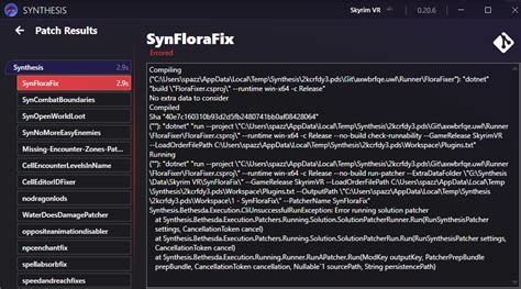 Cant Compile A Patch · Issue 237 · Mutagen Moddingsynthesis · Github