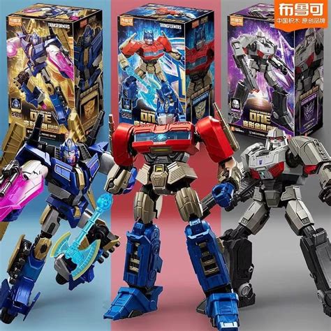 Blokees Group Transformers One Movie Optimus Prime Megatron Elita 1