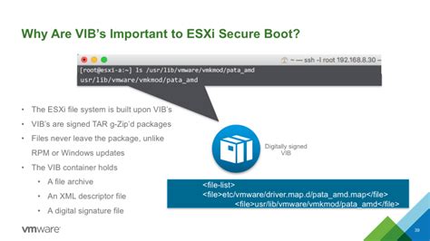 Secure Boot For ESXi Hypervisor Assurance VMware VSphere Blog