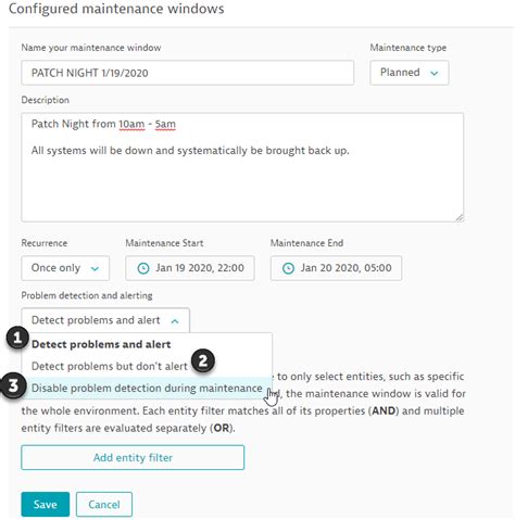 Solved Alerts After A Maintenance Window Dynatrace Community