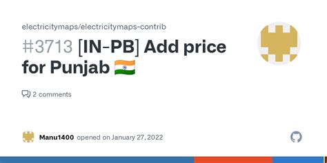 In Pb Add Price For Punjab 🇮🇳 · Issue 3713 · Electricitymapselectricitymaps Contrib · Github