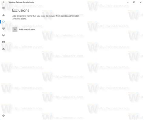 How To Add Exclusions For Windows Defender In Windows