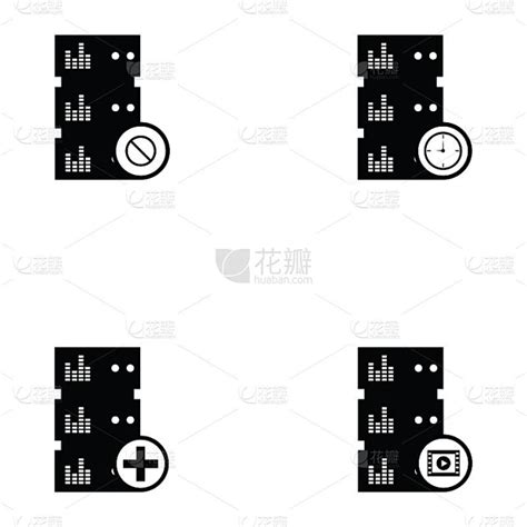 数据库图标集素材 花瓣网