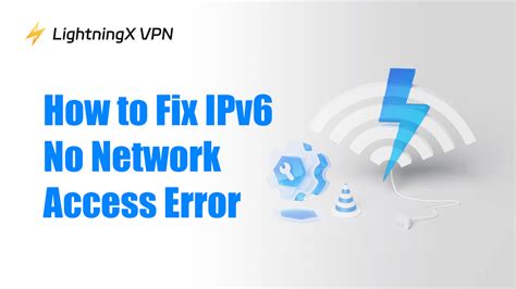 Как исправить ошибку Ipv6 без доступа к сети в Windows 1110