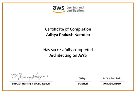 Aditya Namdeo On Linkedin Aws Cloud Training