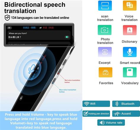 Translation Pen Scan Reader Pen Text To Speech Device Language Translator Device Support 134