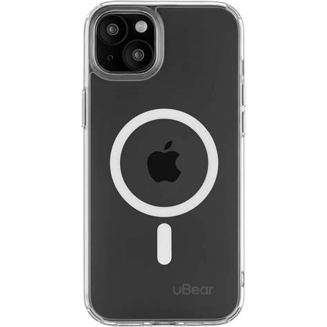 Чехол uBear Real Mag Case для iPhone 15 Plus MagSafe прозрачный ...