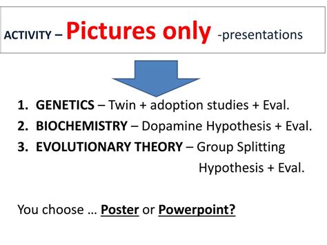 Ppt The Biological Explanations Of Schizophrenia Powerpoint