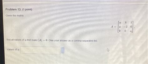 solved problem 13 1 ﻿point given the