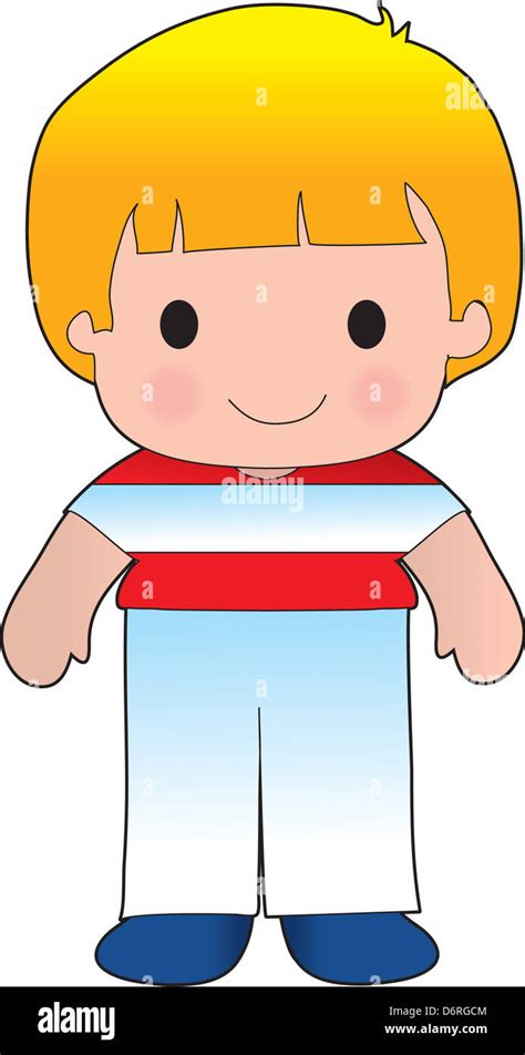 A Smiling Well Dressed Young Lad Wears Clothing Representative Of