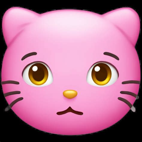 Hello Kitty Frown Emoji Ai Emoji Generator