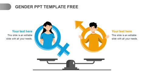 Gender PPT Template Free And Google Slides Presentation