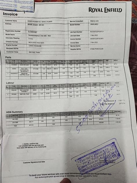 [resolved] Royal Enfield — Vehicle Manufacturing Defect Issue