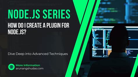 How Do I Create A Plugin For Nodejs By Arunangshu Das Medium