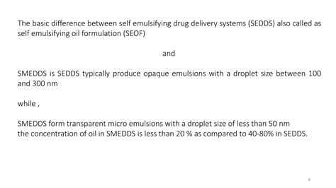 Self Micro Emulsifying Drug Delivery System Pptx