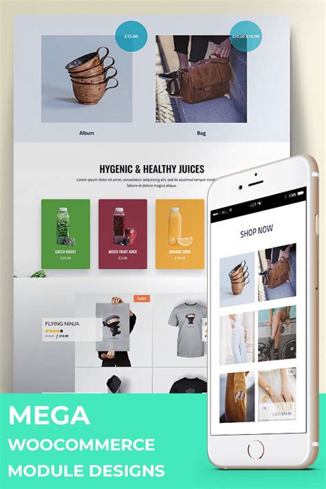Mega Divi Woocommerce Module Designs