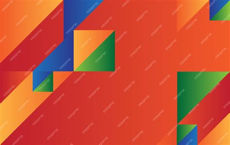 Premium Vector Geometric Abstract Backgrounds Design Composition Of Simple Geometric Shapes