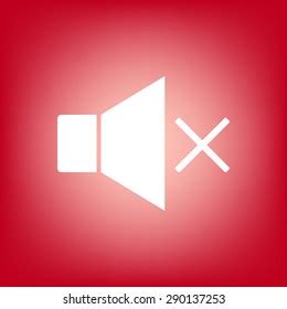 No Volume Icon Stock Vector Royalty Free Shutterstock