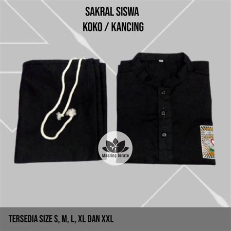 Jual Sakral Siswa Psht Koko Kancing Sragam Psht Shopee Indonesia