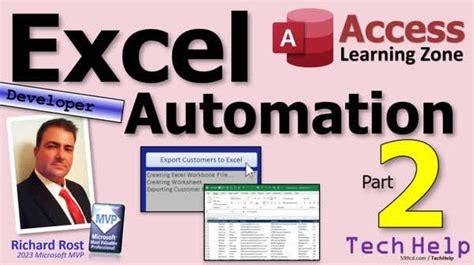 How To Construct An Excel Sheet Using Vba Automation From Microsoft Access Part 2 R