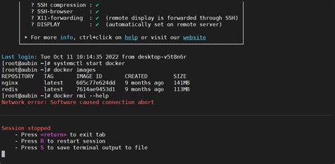 使用mobaxterm提示network Error Software Caused Connection Abort Swing292 博客园