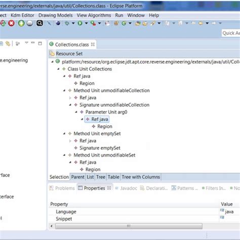 Environment Generated By Emf Splitter For The Kdm Meta Model Download Scientific Diagram