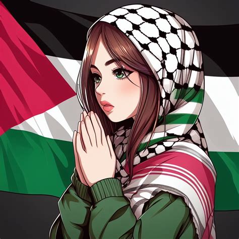 Pin En صور و خلفيات بنات محجبات بأعلام الدول