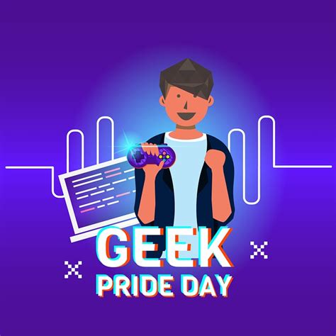 Download Geek Pride Day Geek Day Royalty Free Stock Illustration Image Pixabay