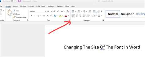 How To Change The Font Size In Microsoft Word Roy Bretton Online How To Change The Font Size